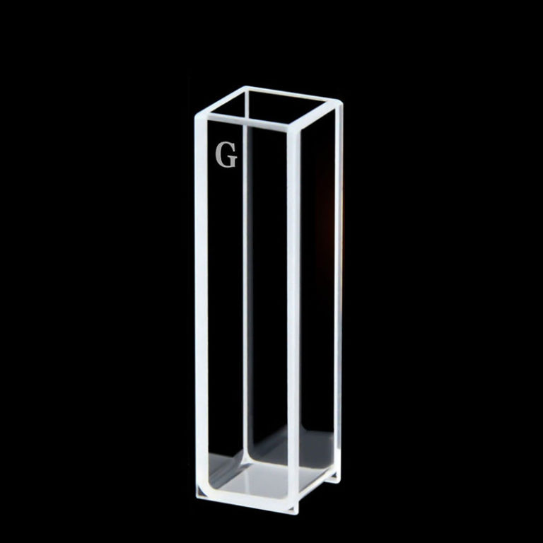 OP13, 10mm Standard Optical Glass Fluorescence Cuvettes, 4 Clear ...