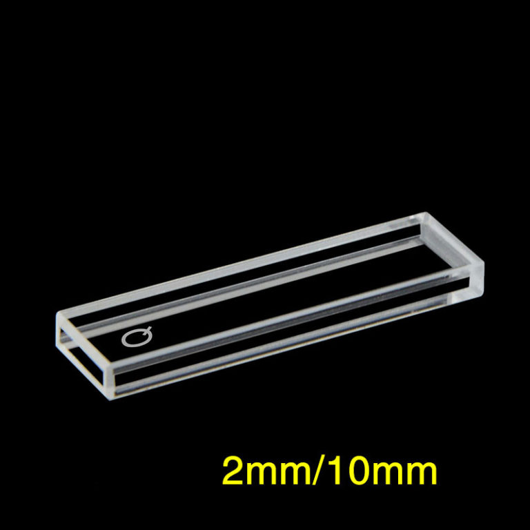 QS35, 2mm 0.7mL Dual Path Lengths Quartz Fluorometer Cuvettes – CotsLab