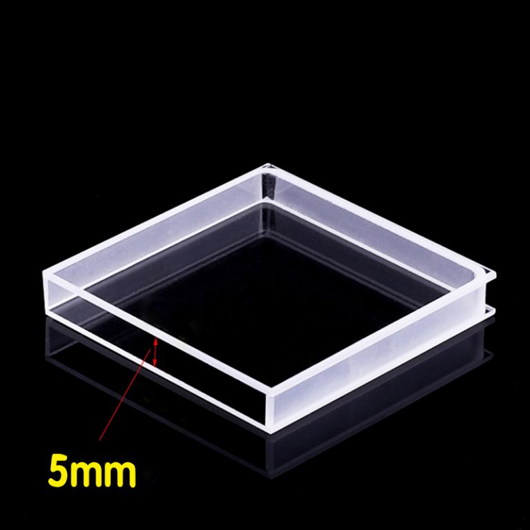 QL34, 5 mm Quartz Absorption Cuvettes with 43 mm Wide Windows – CotsLab