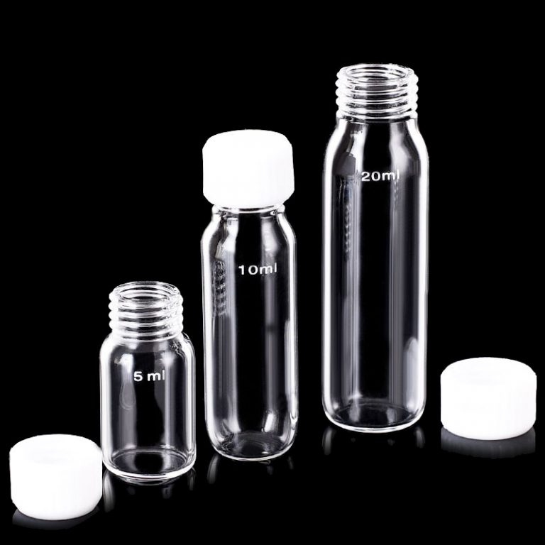 QL5304, 20mL, 28 x 58mm, Screw Quartz Sample Vials – CotsLab