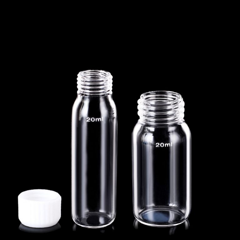 QL5310, 10mL, 20 x 64mm, Screw Quartz Sample Vials – CotsLab