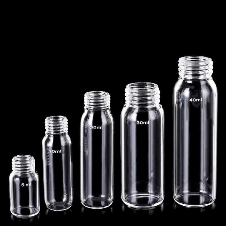 QL5310, 10mL, 20 x 64mm, Screw Quartz Sample Vials – CotsLab