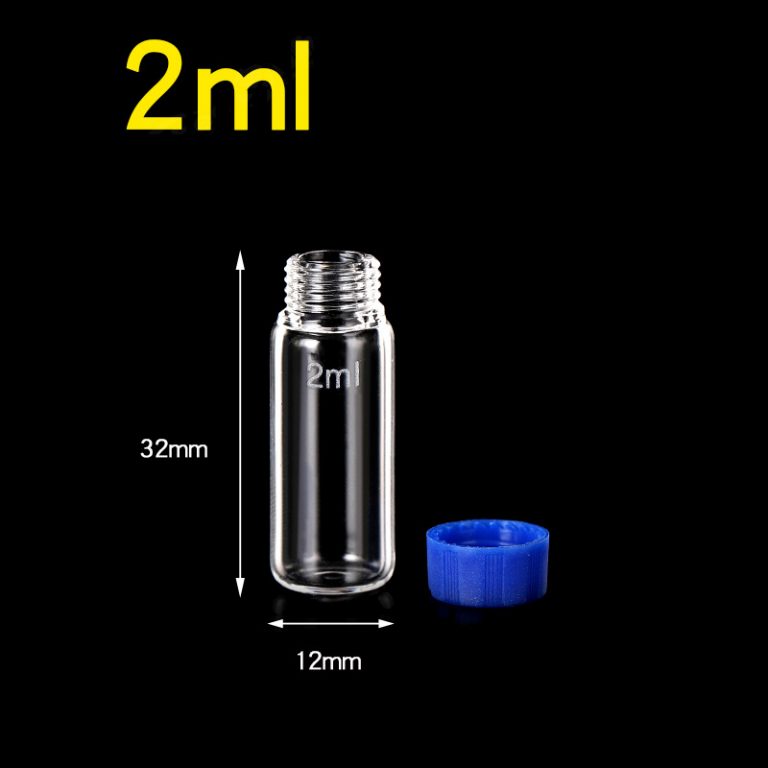 QL5301, 2mL, 12 x 32mm, Screw Quartz Sample Vials – CotsLab