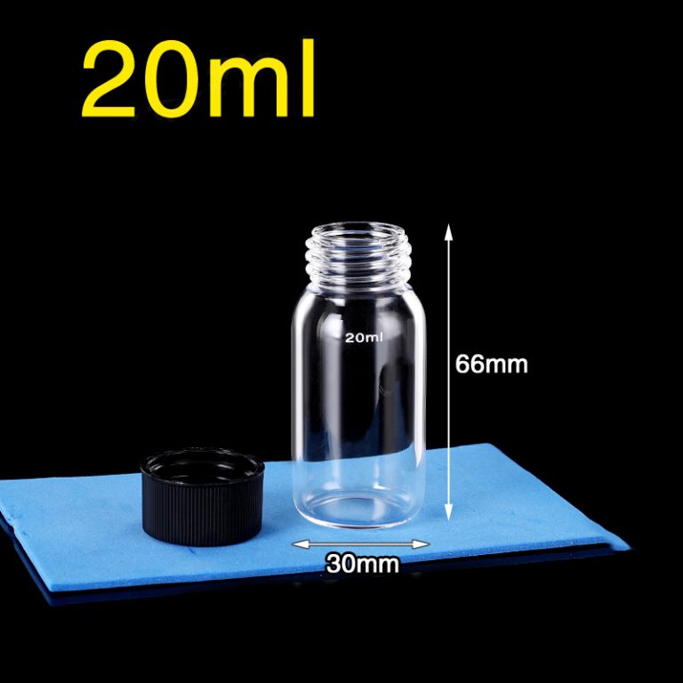 QL5311, 20mL, 30 x 66mm, Screw Quartz Sample Vials – CotsLab